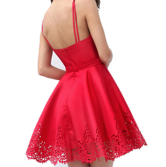 Homecoming Dress Custom Made Homecoming Dress Red Graduation Dress ...